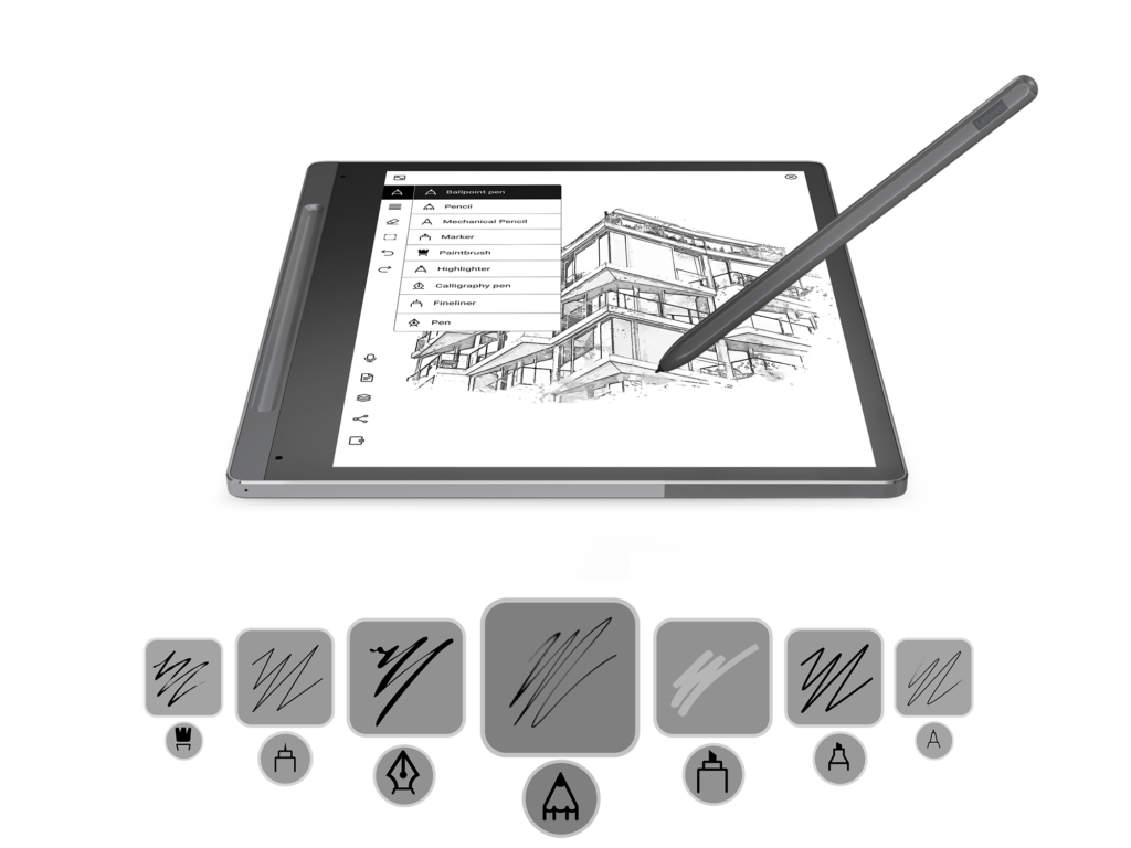 Lenovo provides two new e-ink devices at CES 2023